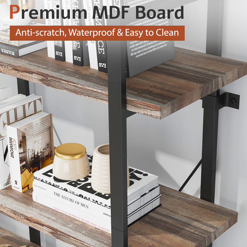 Khat double etagere bookcase store